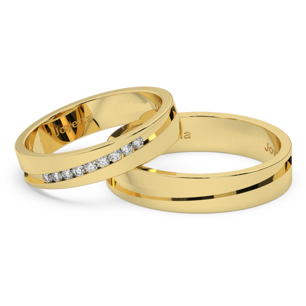 Aro de Matrimonio am22 - Joyería Cisne de Oro